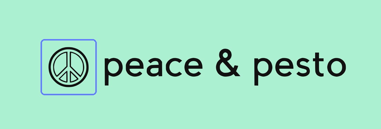 Peace & Pesto - cook with compassion